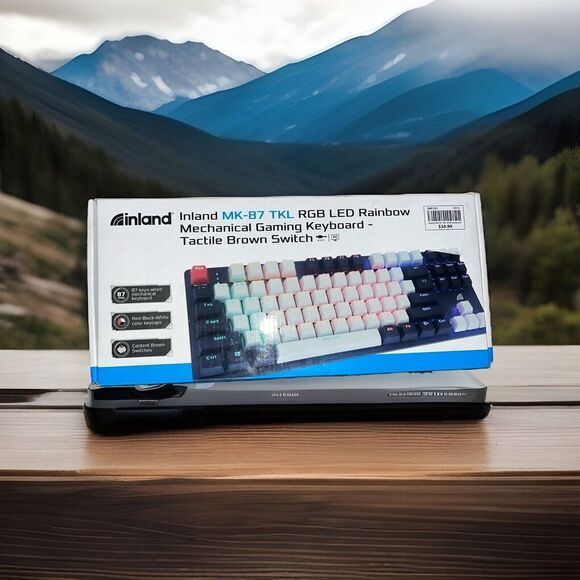 Video Games & Consoles | Brand New Inland Mechanical Rgb Backlit Wired ...